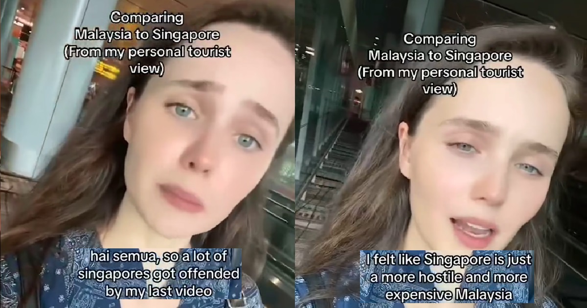 TOURIST WHO WENT VIRAL IN S'PORE, SAYS M'SIANS ARE NICER & S'POREANS ARE HOSTILE