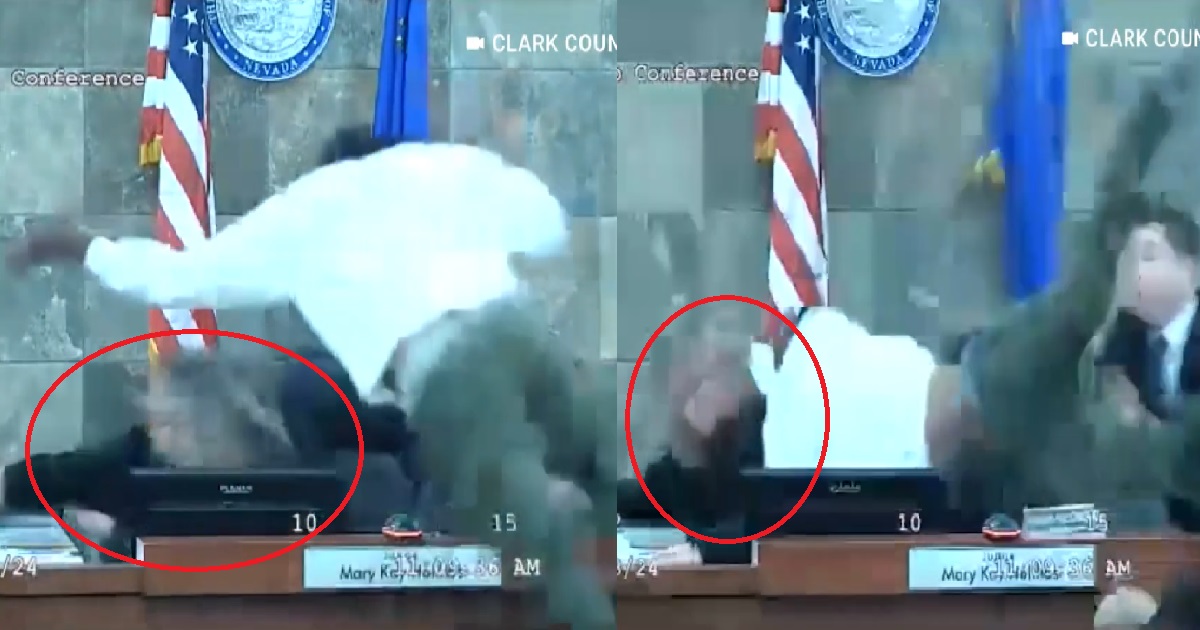 MAN ATTACKS JUDGE IN COURT AFTER BEING SENTENCED TO JAIL, JUMPS OVER & PUNCHED HER