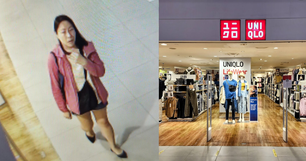 POLICE APPEALING FOR INFORMATION: SHOP THEFT CASE AT NEX MALL