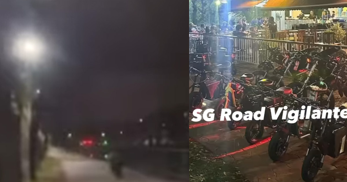 E-BIKE SPOTTED RACING AT 140KM/H AT MARINA BAY AND CHANGI COAST ROAD
