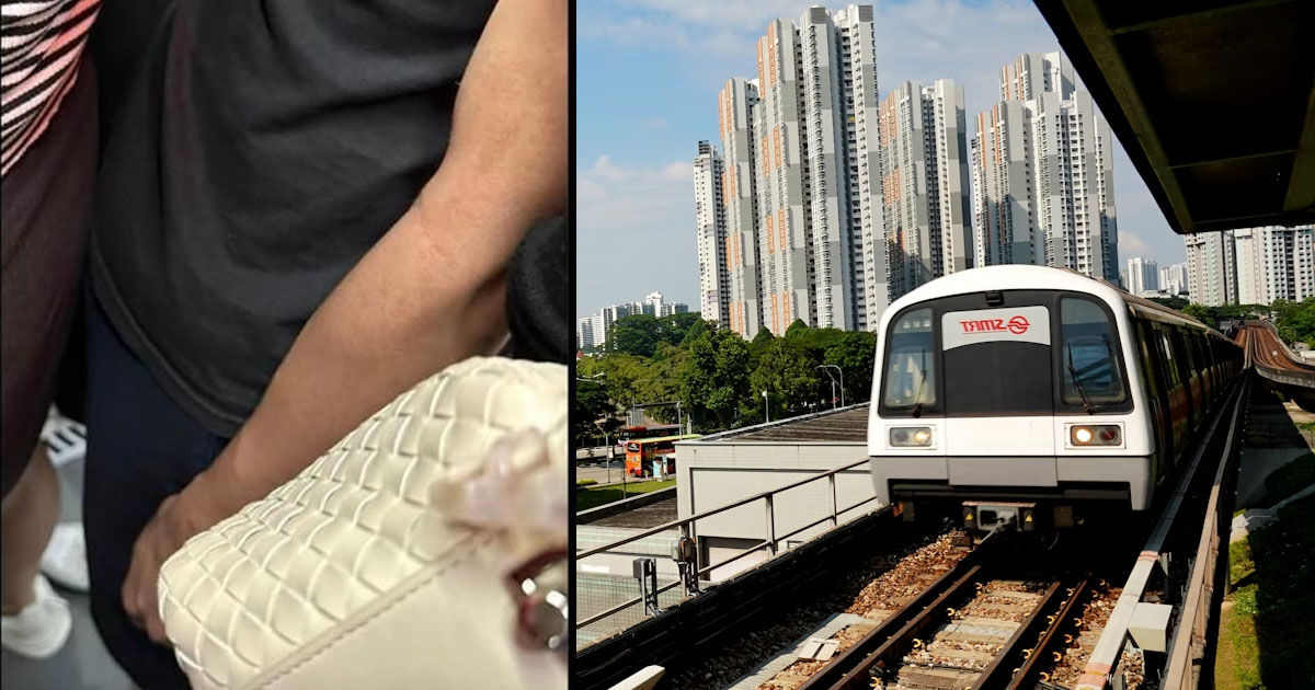 Chi Ko Pek on North-South MRT Line, Repeatedly Thrusting on Female Passengers
