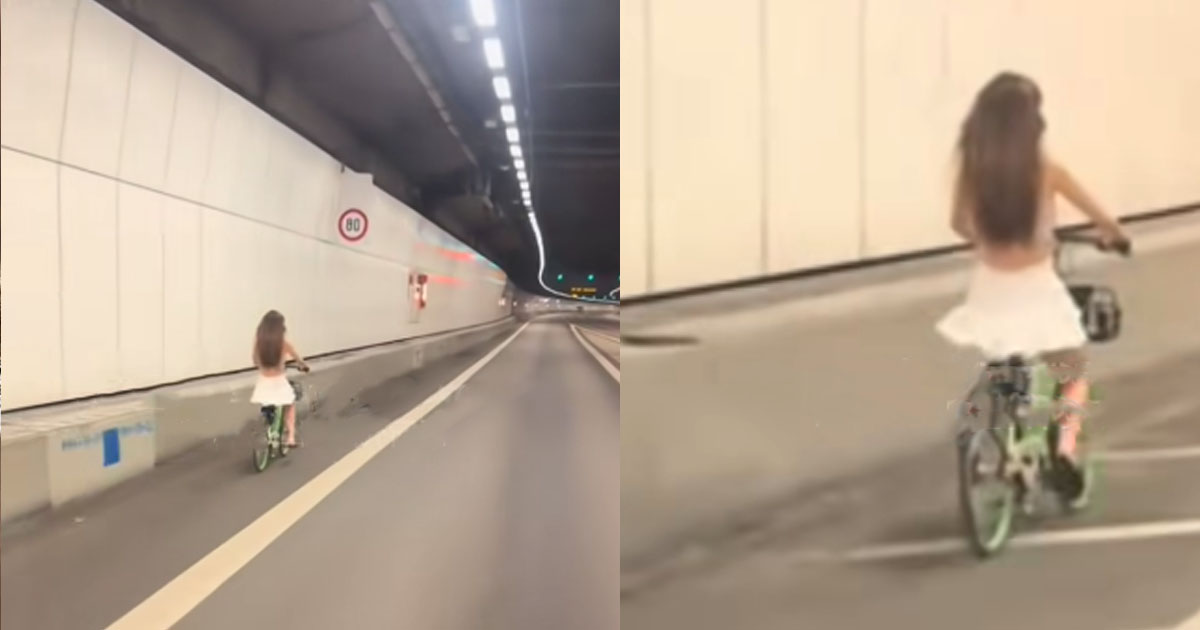 WOMAN SPOTTED CYCLING IN KPE AT 3.15AM SPARKS ONLINE SPECULATION