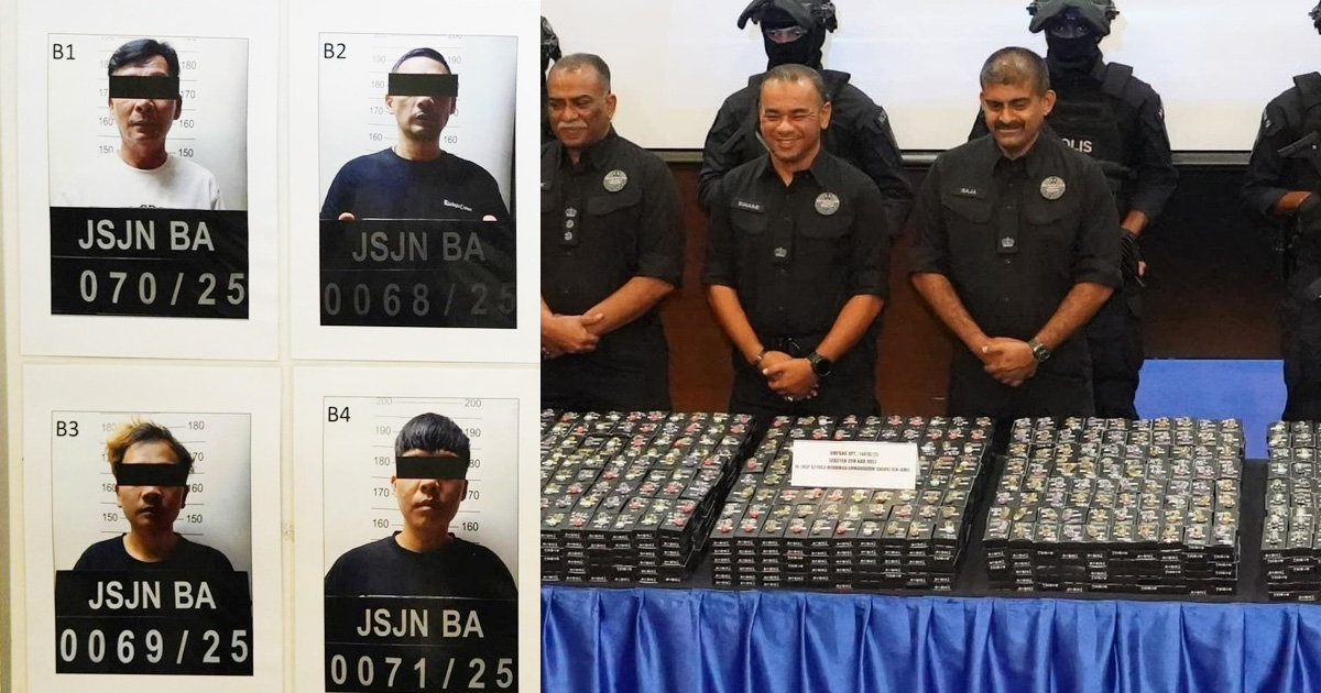 3 Singaporeans Arrested in Malaysia During S$2.2 Million Cocaine-Laced Vape Raid