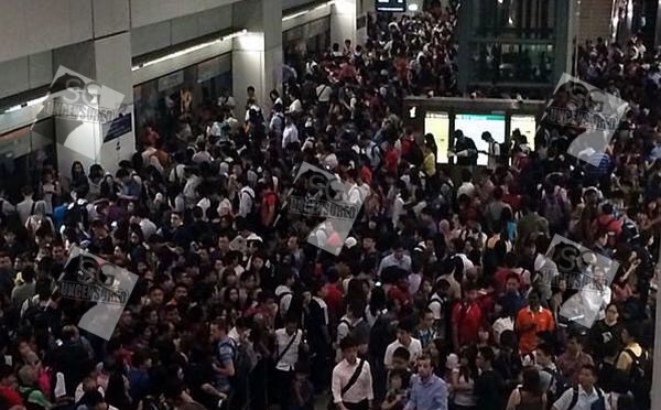 Circle line delays for the fifth days