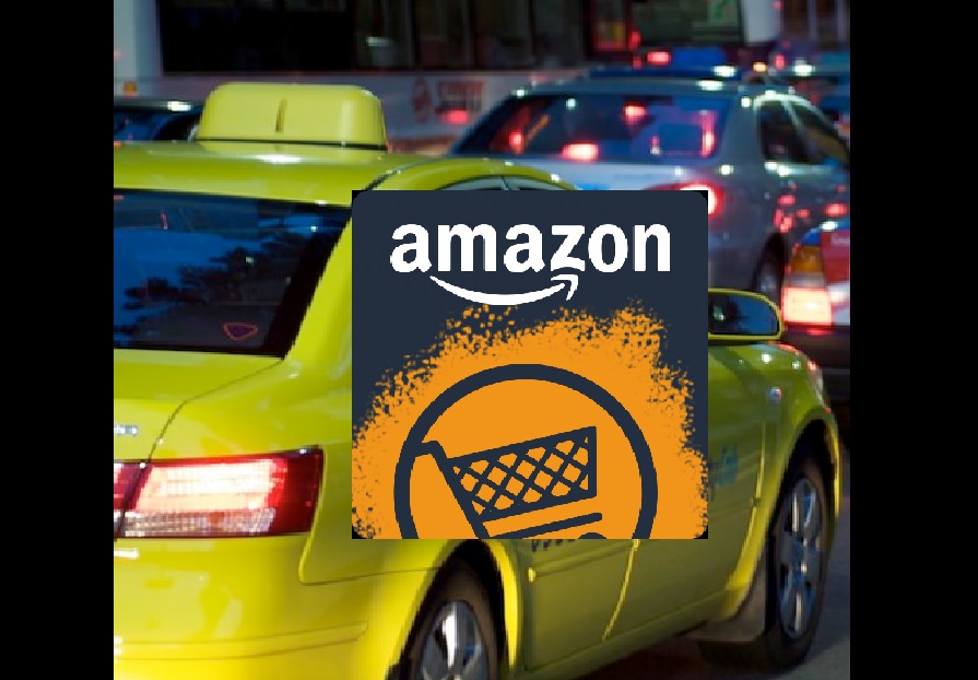 AMAZON USE TAXI TO DELIVER GOODS. LTA HAVE SOMETHING TO SAY