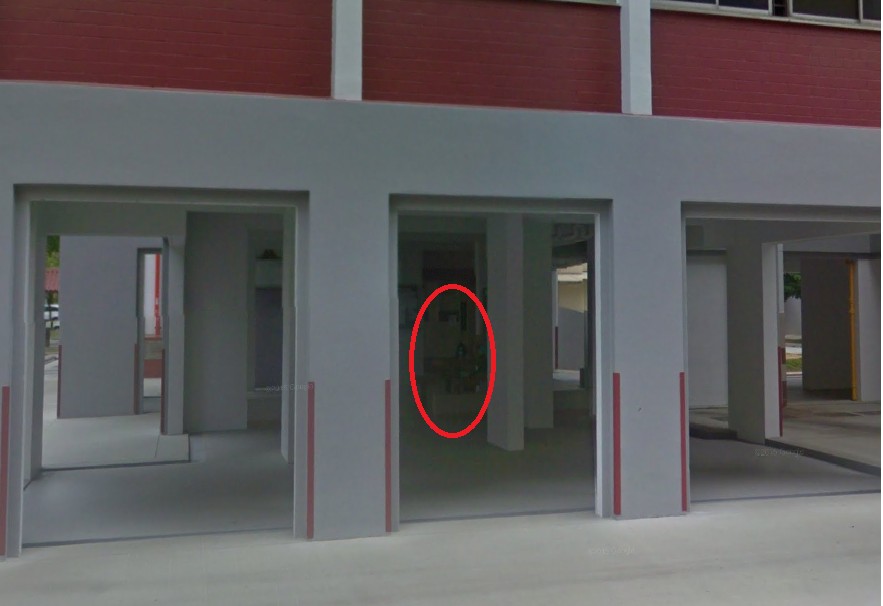 GOOGLE MAPS CAUGHT PHOTO OF GHOST AT CHOA CHU KANG
