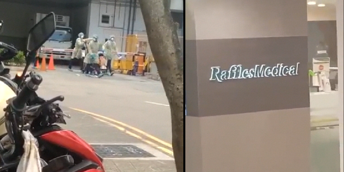 SUSPECTED WUHAN CORONA VIRUS CASE AT YISHUN NORTH POINT, RAFFLES MEDICAL