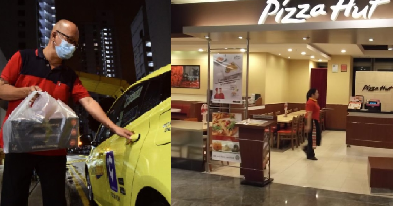 TAXI UNCLE TURNS TO FOOD DELIVERY DRIVER DURING CB