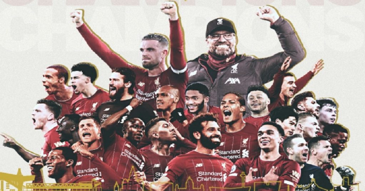 LIVERPOOL WIN FIRST LEAGUE TITLE IN 30 YEARS!