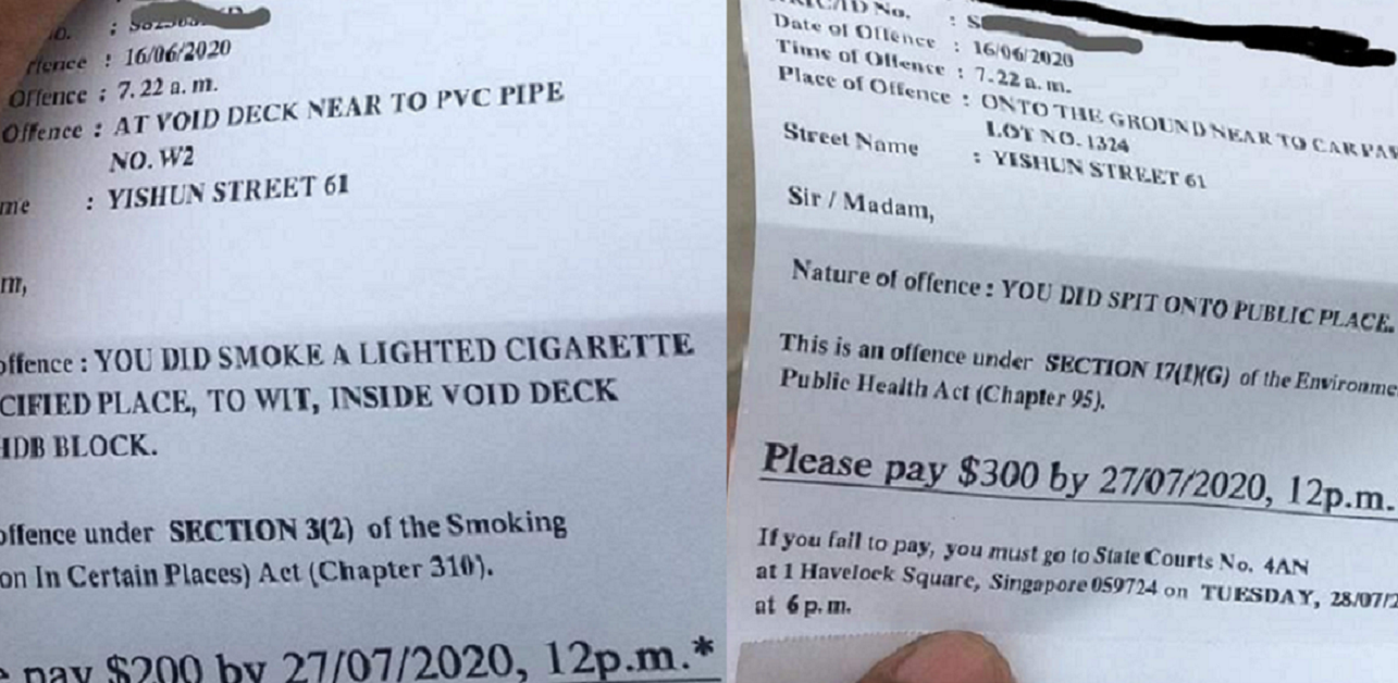 MAN COMPLAINS ABOUT GETTING FINED $500 AFTER RECEIVING $300 FROM GOV