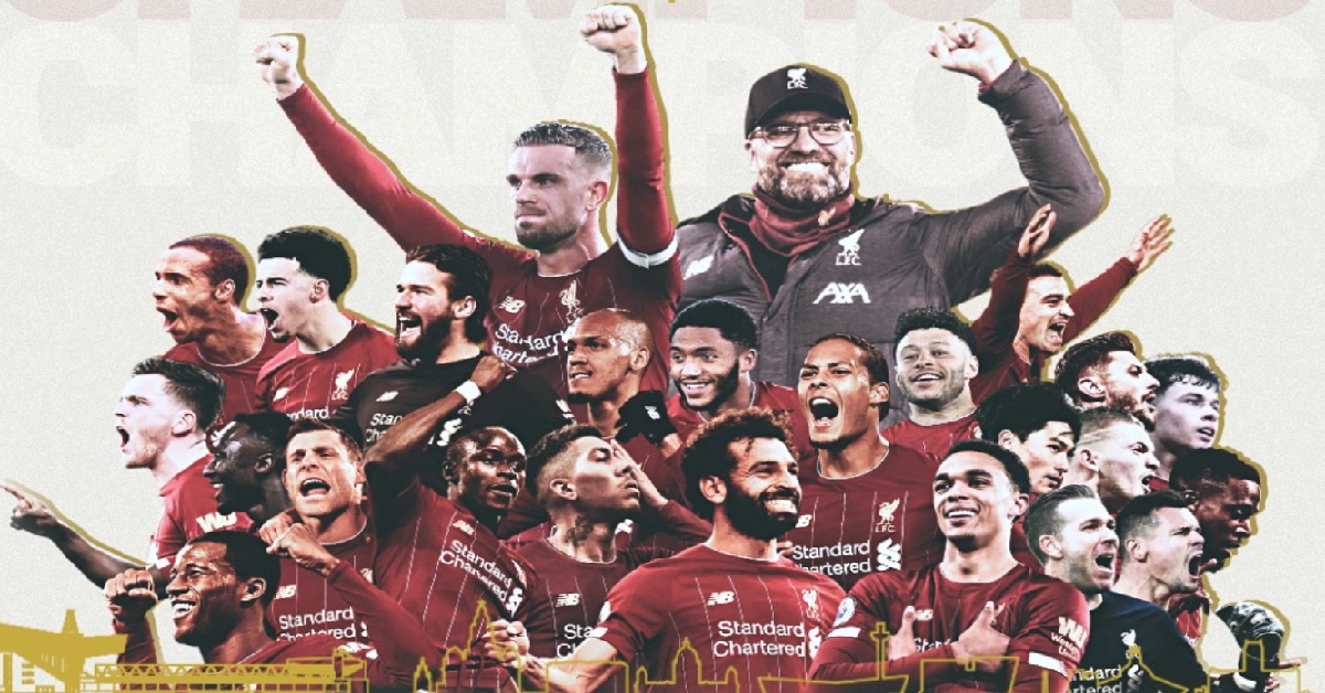 LIVERPOOL WIN FIRST LEAGUE TITLE IN 30 YEARS!