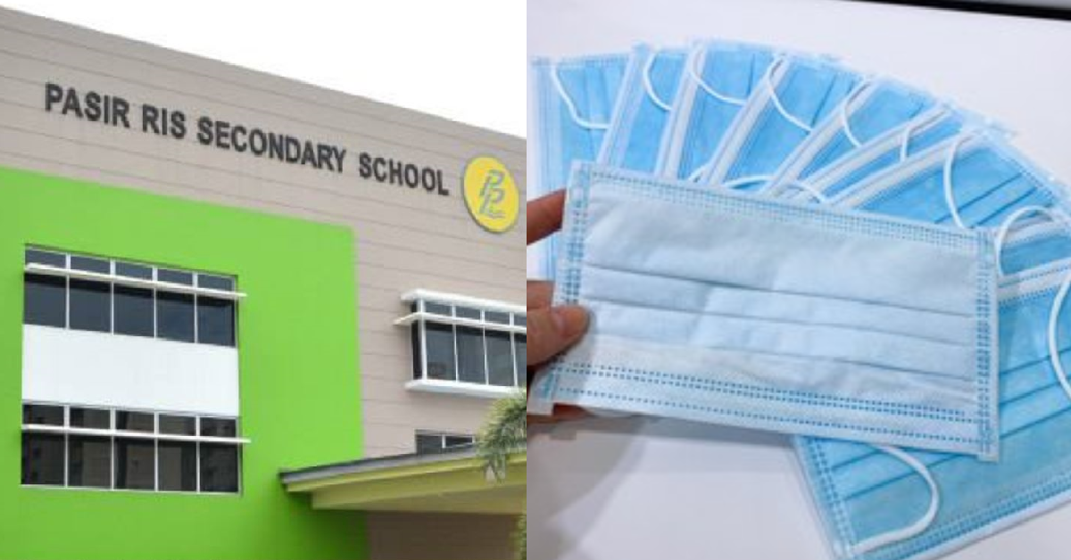 LOCAL STUDENT USES $400 EDUSAVE AWARD MONEY ON 1,500 MASKS FOR NEEDY