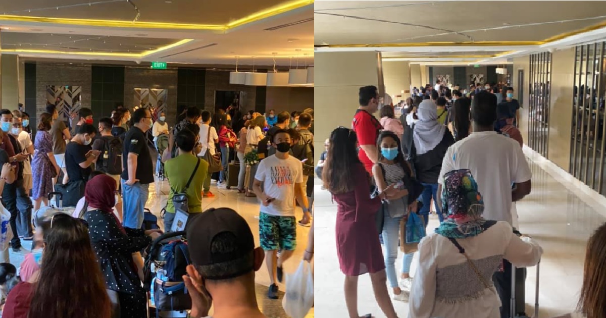 OVERBOOKED HOTEL CAUSED MASSIVE CROWD, CHECK-IN TOOK MORE THAN 5 HRS