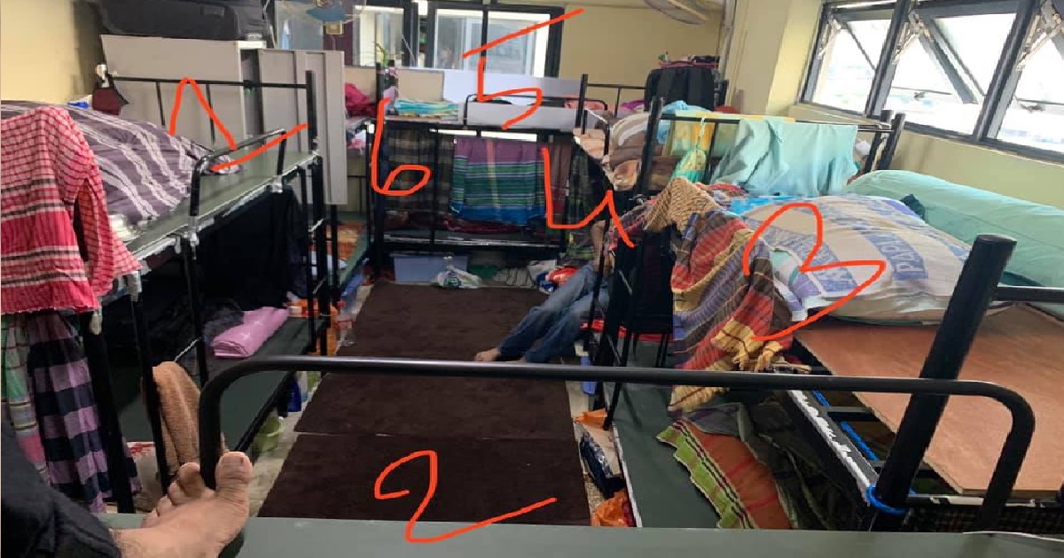 FOREIGN WORKER DESCRIBES HORRIBLE CONDITIONS IN HIS DORM, ASKS GOVT FOR ...