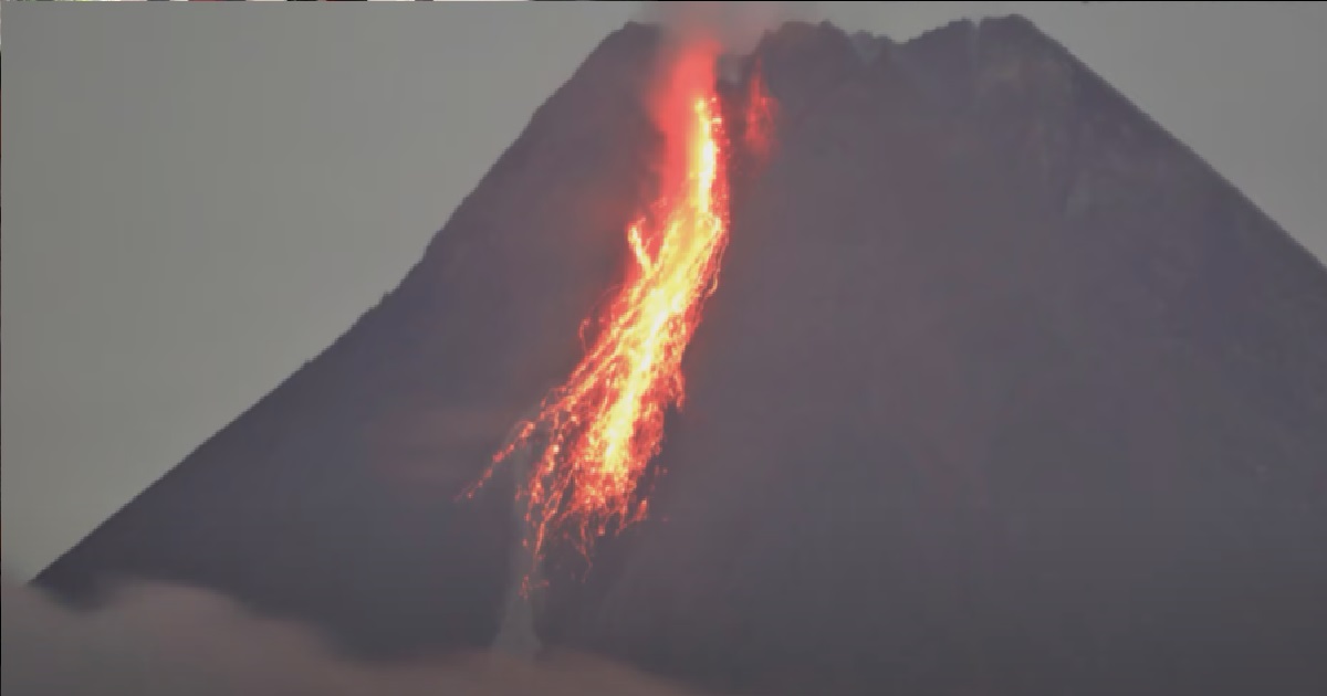 INDONESIA'S MOUNT MERAPI VOLCANO ERUPTS