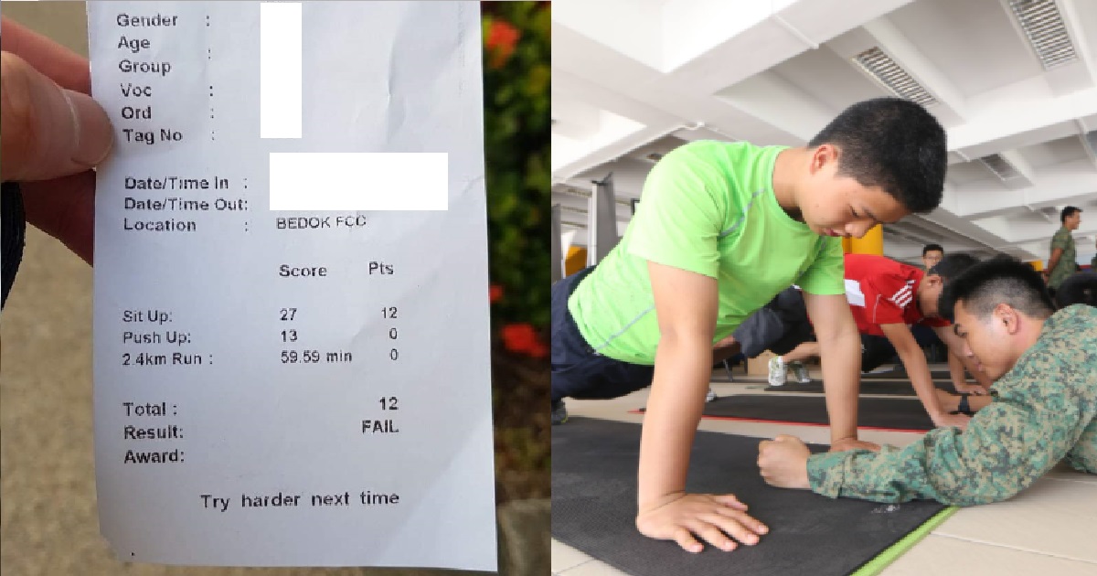 SAF TO REPLACE RT/IPT WITH NEW "FIT" PROGRAMME FOR NSMEN WHO FAIL IPPT