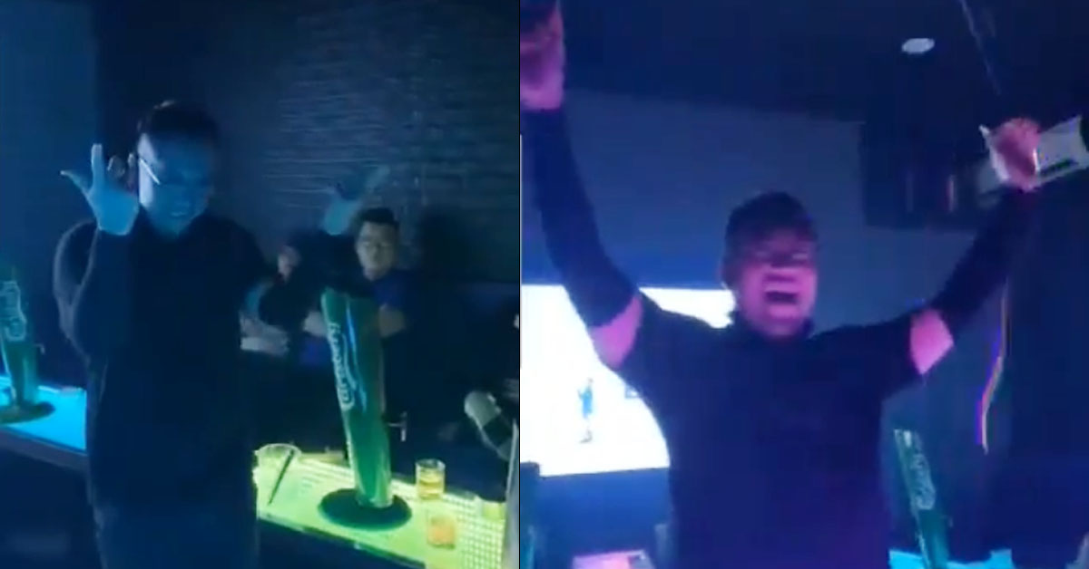 SECRET KTV WITH OVER 8 YP, SINGING AND DANCING TO TECHNO