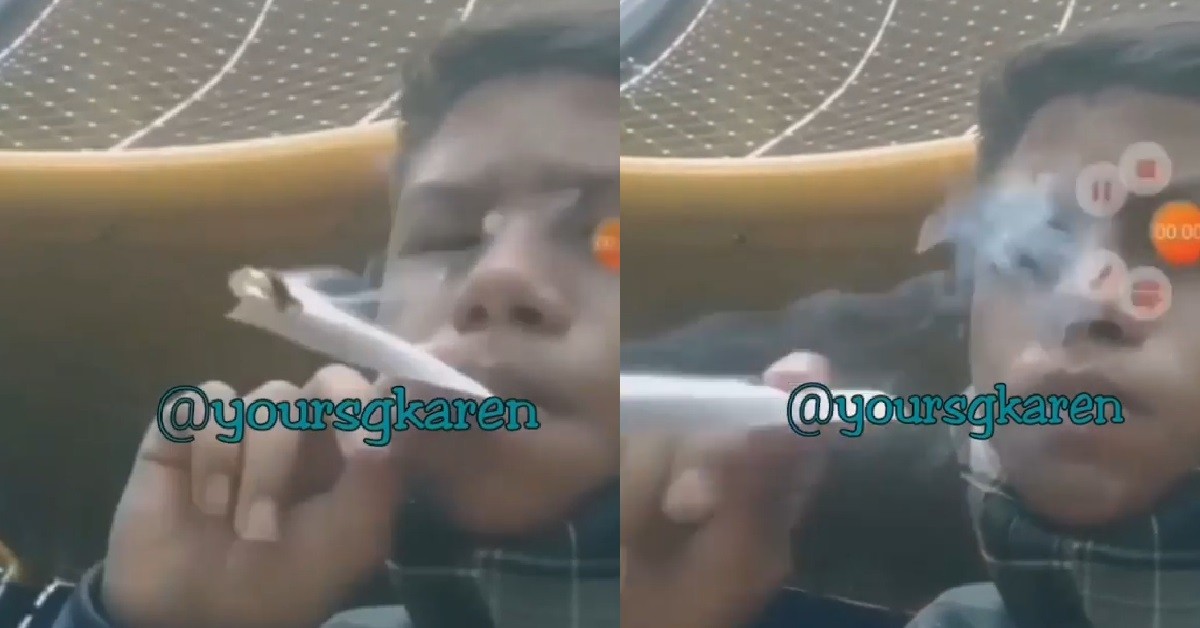 MINI MATREP WANT TO TRY SMOKING, TAKE A4 PAPER ROLL UP AND SMOKE