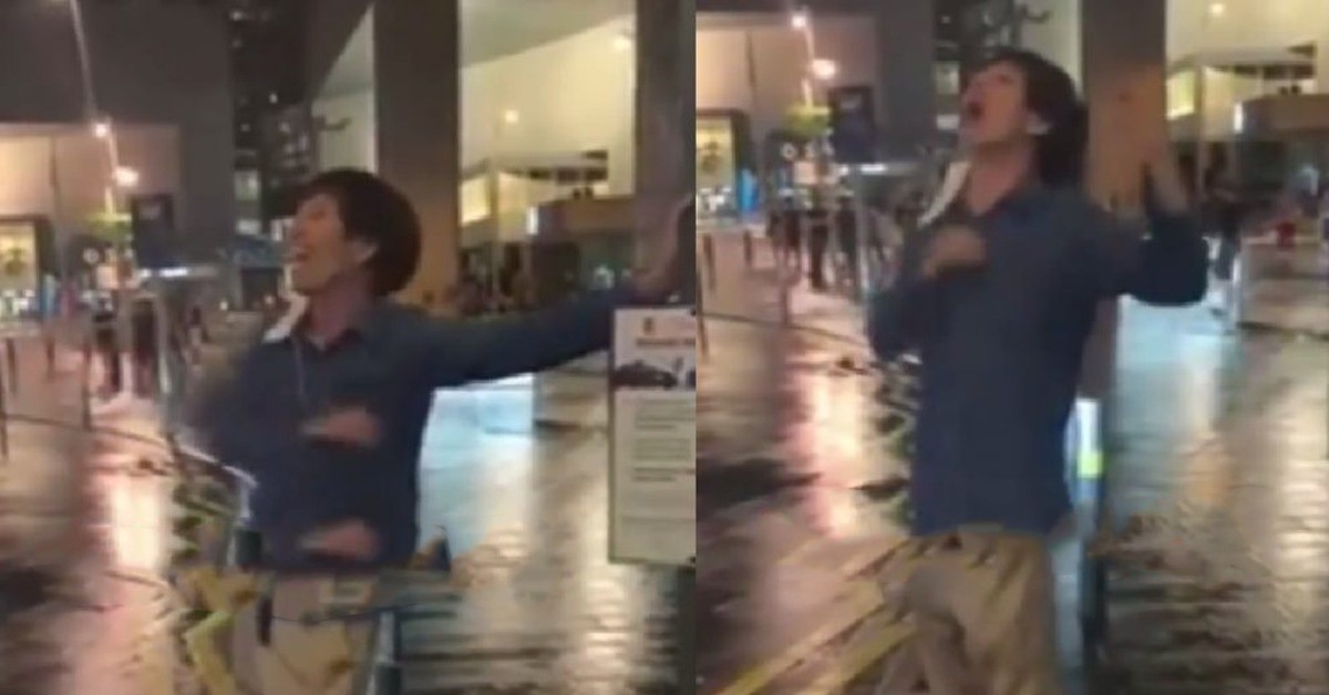MAN SCOLD HIMSELF: "I AM LANJIAO LANG AH, HOSEHBO! KANINA!"