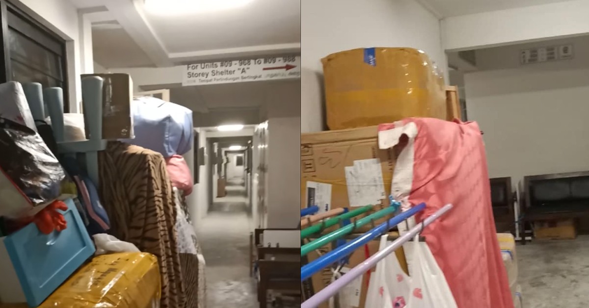 GARANG GUNI NEIGHBOUR THINK CORRIDOR IS WAREHOUSE