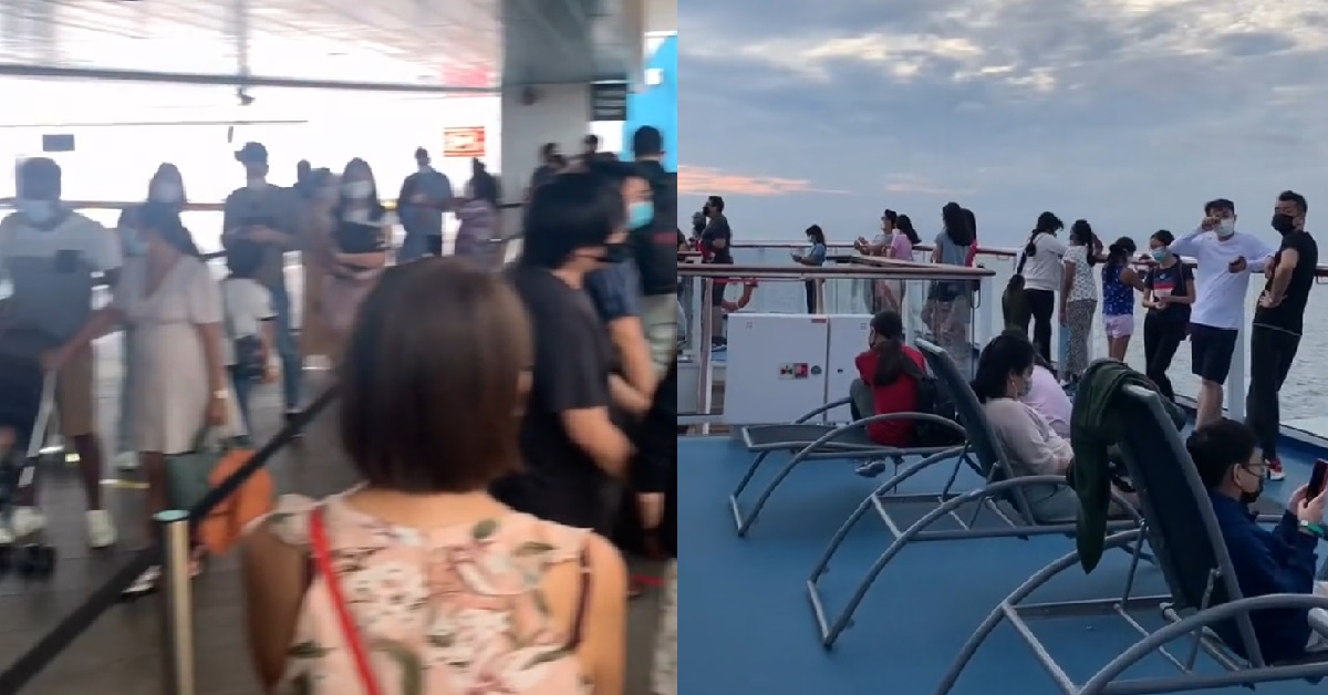 TIKTOKER QUEUED 3 HOURS TO CHECK INTO ROYAL CARIBBEAN CRUISE