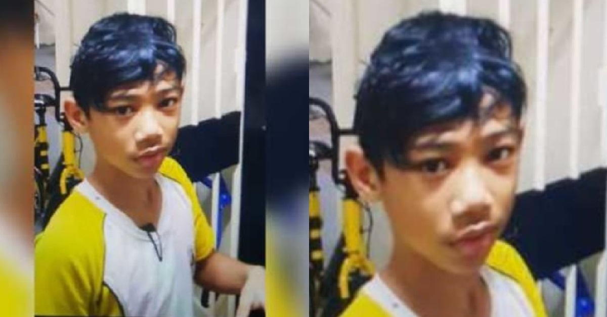 APPEAL FOR INFORMATION: 12 Y.O BOY MISSING SINCE 3 DEC, LAST SEEN AT ...