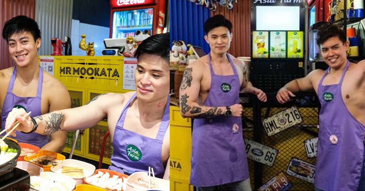 POLICE ALERTED AFTER SHIRTLESS MAN WORKING AT BUGIS MOOKATA
