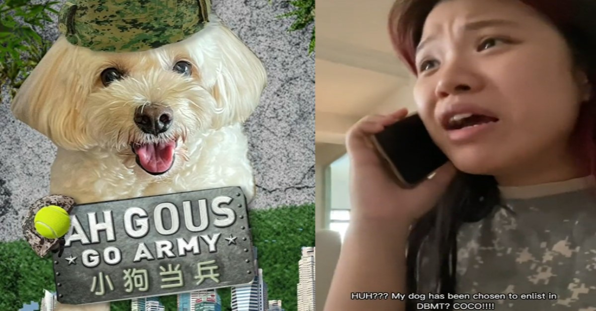 GIRL MAKES 'AH GOU GO ARMY', PARODY OF AH GIRLS GO ARMY