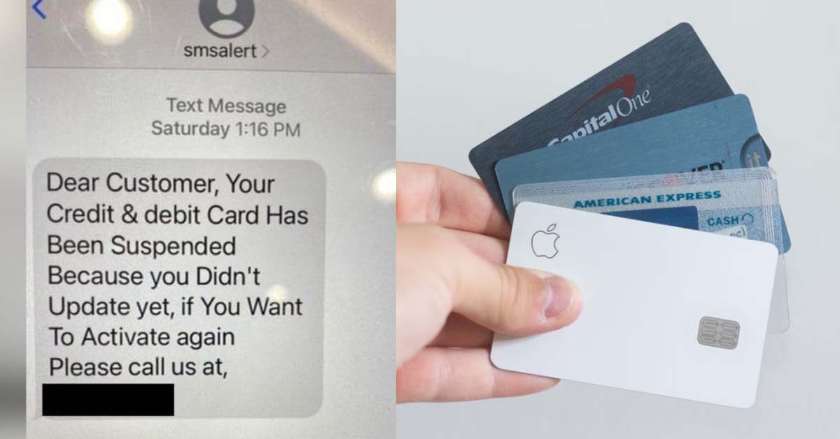 $120,000 LOST TO SCAMMERS, 'DEBIT CARD ISSUE' SCAM: POLICE