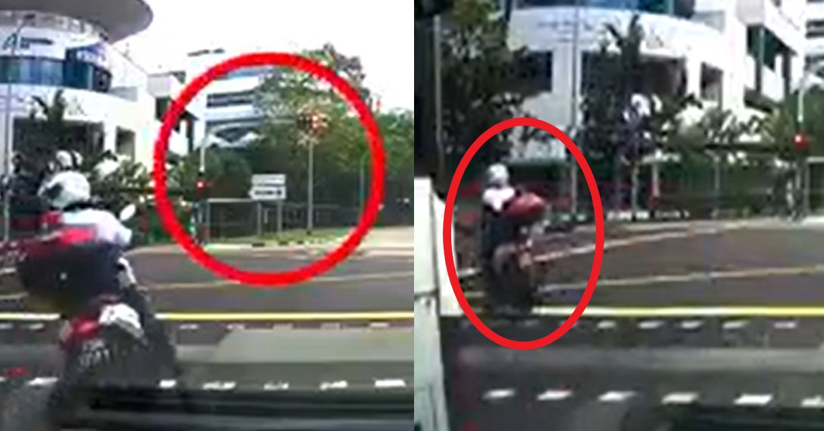 CERTIS CISCO RIDER BEATS RED LIGHT, THINKS HE'S BIGGER THAN LAW
