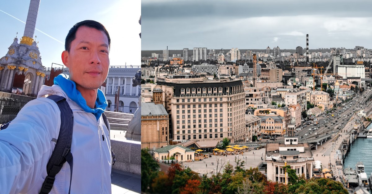 EX ACTOR IX SHEN IN UKRAINE, WIFE IS UKRAINIAN MEDICAL OFFICER