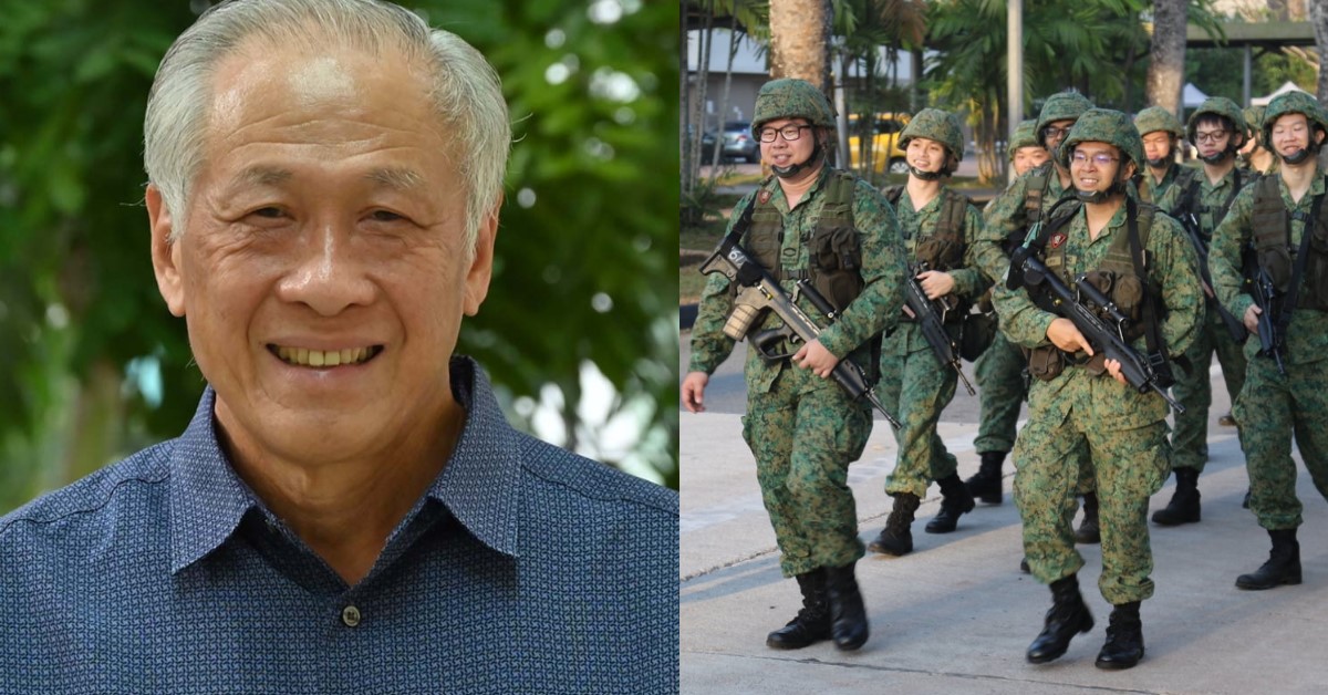 NG ENG HEN HOPES FOR RESTORATION OF PEACE & SPORE TO STRENGTHEN DEFENCE