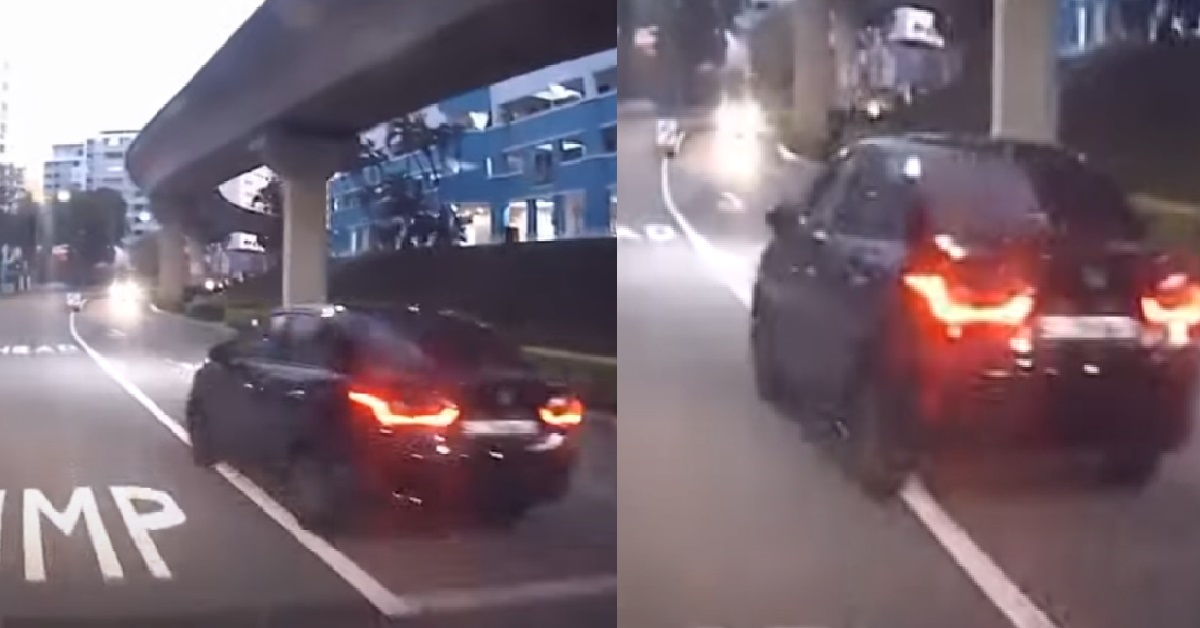 HONDA SEEN DRIVING AGAINST FLOW OF TRAFFIC, WANT TO BE SPECIAL