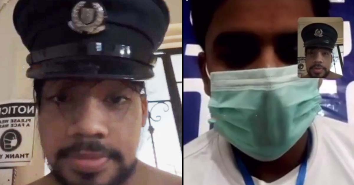 MAN WEARS POLICE CAP TO SCARE FAKE POLICE SCAMMER, TURNS OFF CAMERA ...