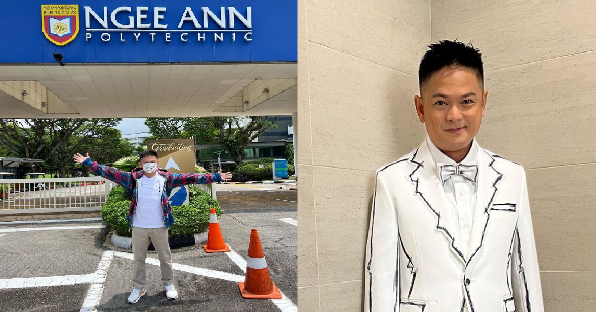 DENNIS CHEW GOES BACK TO SCHOOL AS A FULL TIME STUDENT AT NGEE ANN POLY