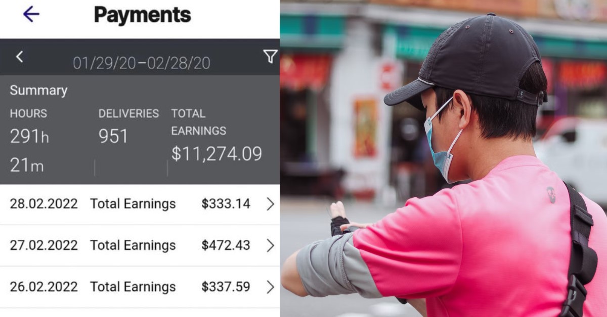 IMPRESSIVE $11,000/MTH EARNINGS BY FOOD DELIVERY RIDER CIRCULATING ONLINE
