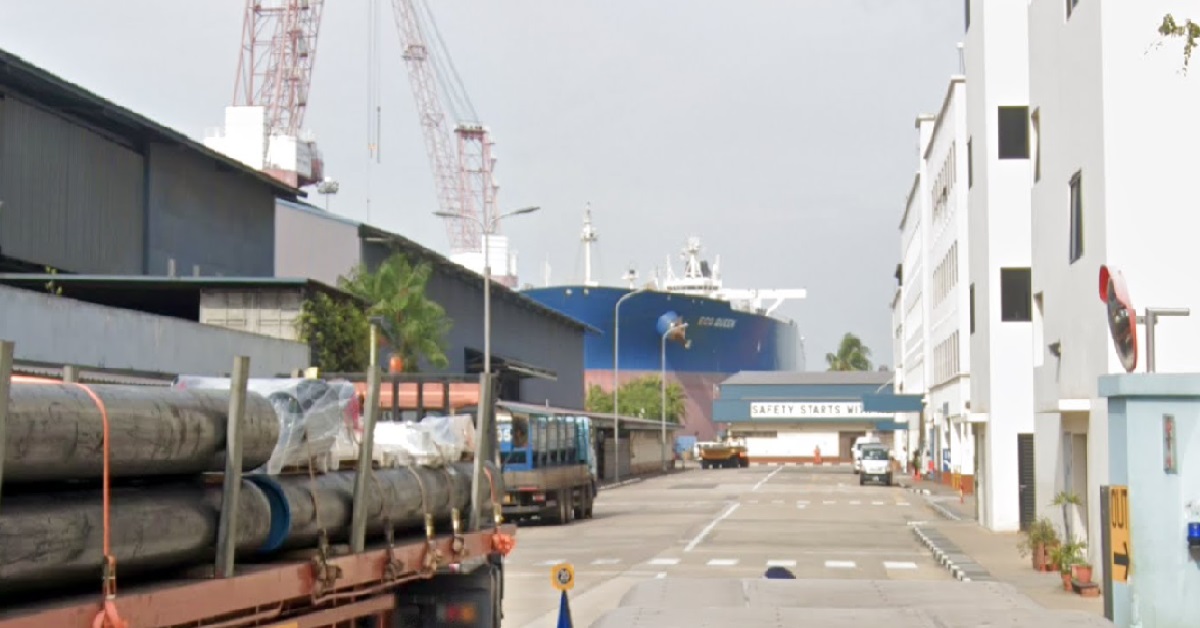 2 BANGLADESHI WORKERS DIED AFTER FALLING OFF STRUCTURE @ TUAS SHIPYARD