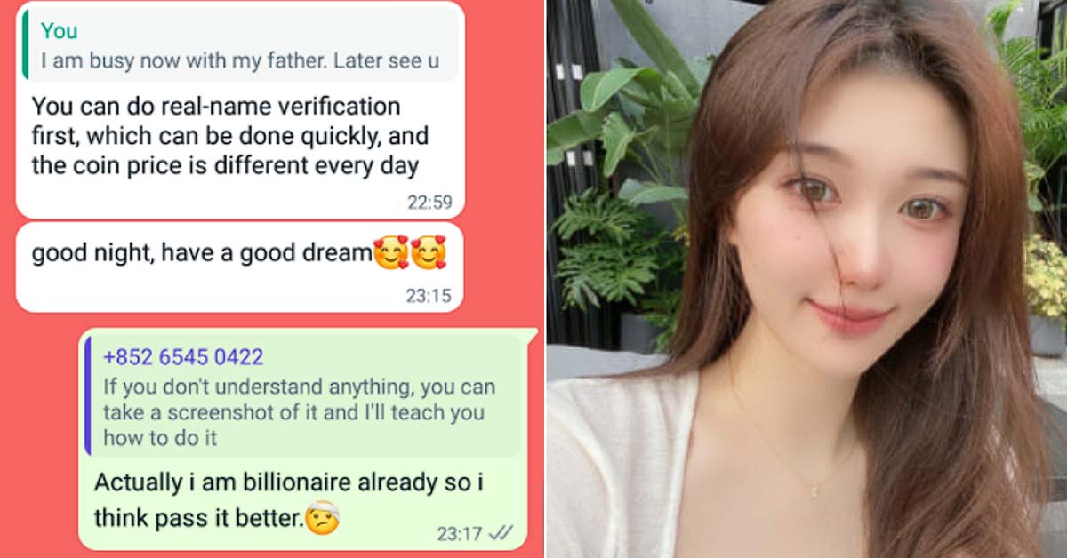 SCAMMER USES PHOTO OF PRETTY GIRL TO TEMPT, MAN REPLY "I'M A BILLIONAIRE"