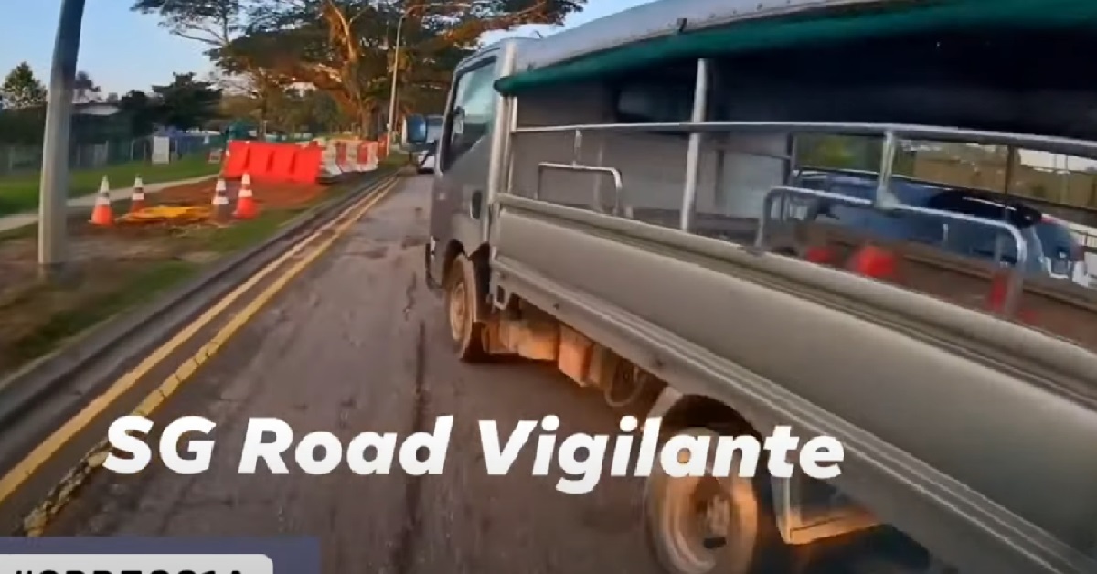 HIT & RUN LORRY DRIVER HITS CAR AND DRIVES AWAY, VICTIM: "CCB!"