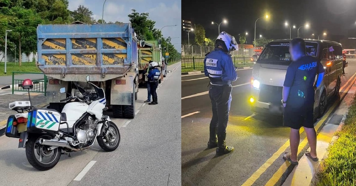 LTA & POLICE - NEARLY 200 OFFENCES DETECTED IN ISLANDWIDE OPERATION