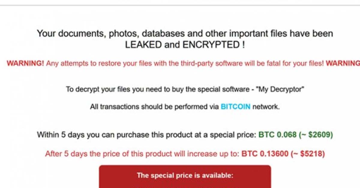 POLICE WARN OF RANSOMWARE "MAGNIBER" THROUGH FAKE WINDOWS UPDATE