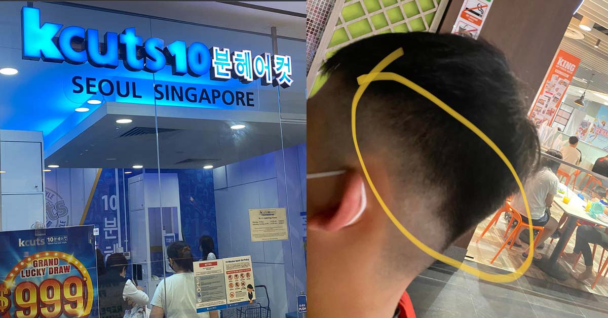 HAIRSTYLIST GAVE "CROOKED HAIRSTYLE, BUT SAID "IT'S DECENTLY FINE"