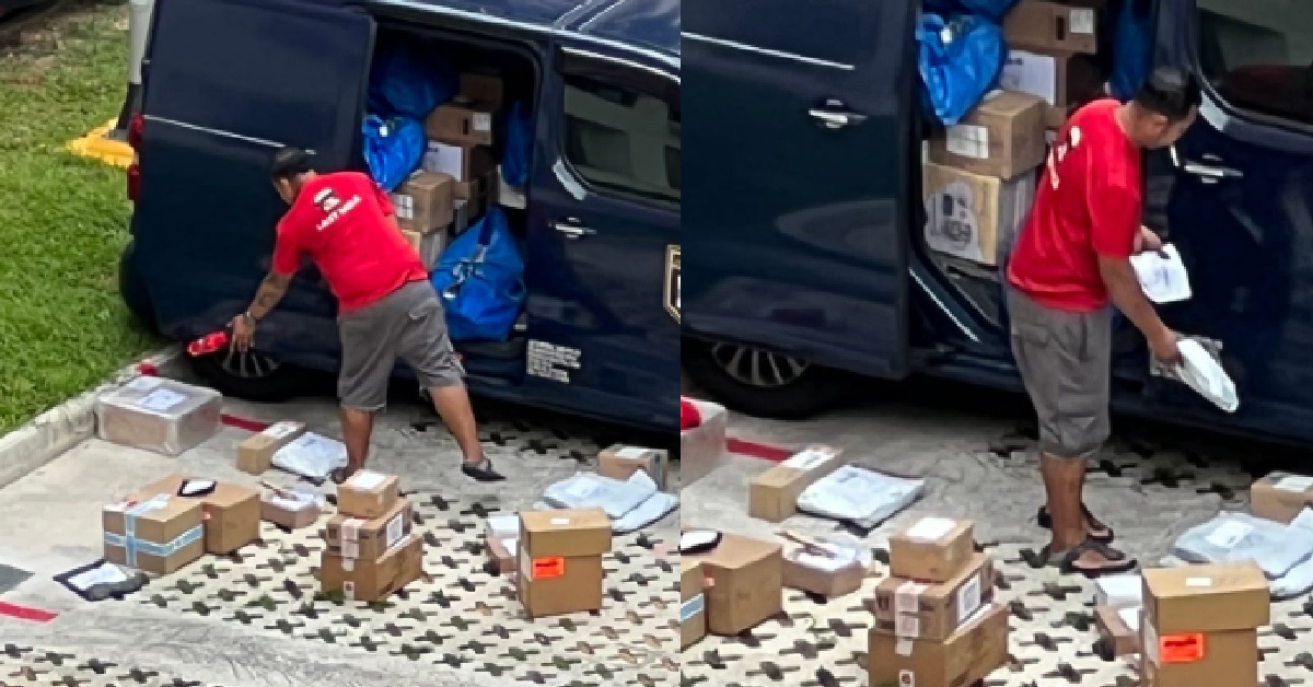 NETIZEN NOT HAPPY WITH NINJA-VAN DELIVERY STAFF "THROWING" PARCELS
