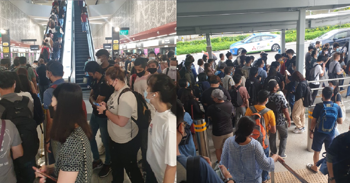 MRT BROKE DOWN ON THOMSON-EAST COAST LINE, SMRT: "WE ARE SORRY"