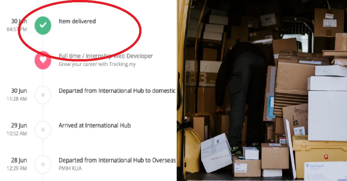 GUY'S "HIGH VALUE PACKAGE" MARKED AS DELIVERED, BUT IT NEVER CAME TO ...