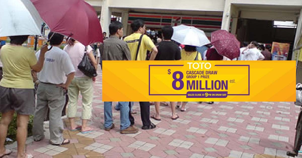 TOTO PRIZE POOL EXPECTED TO HIT OVER $10M ON THURSDAY