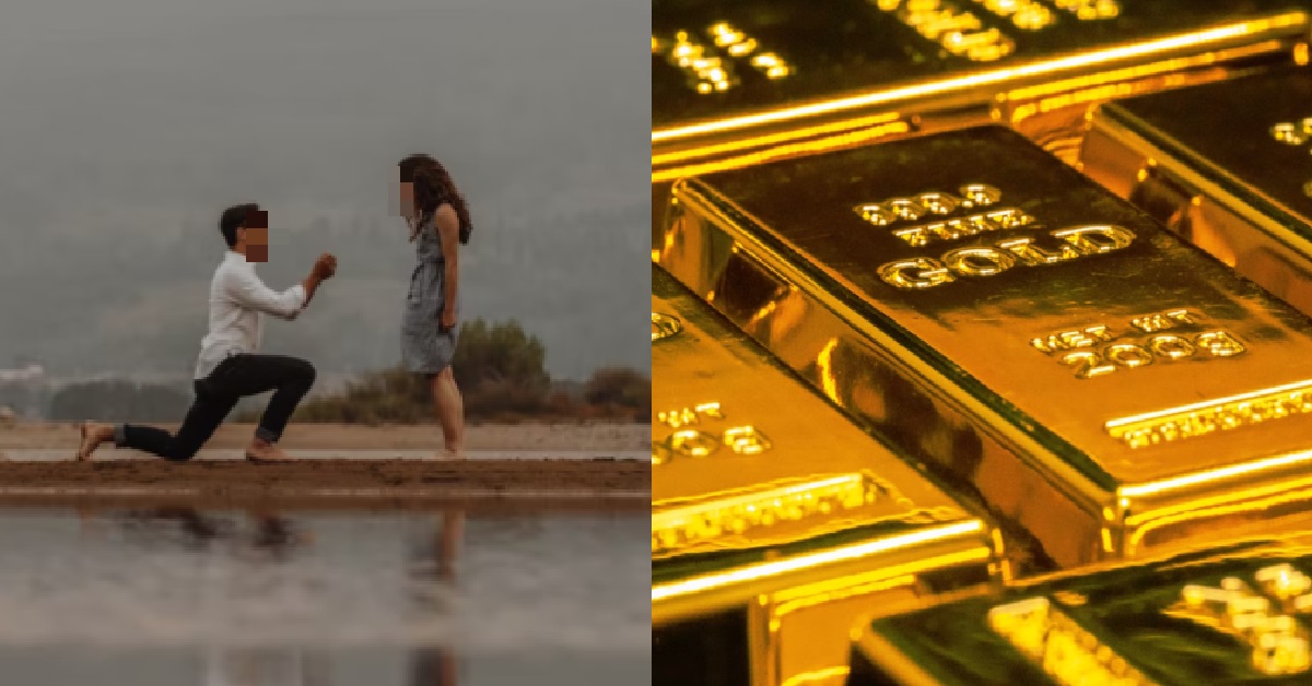 WOMAN WANTS BF TO PROPOSE WITH A GOLD BAR: "DIAMOND RINGS HAVE LOW ...