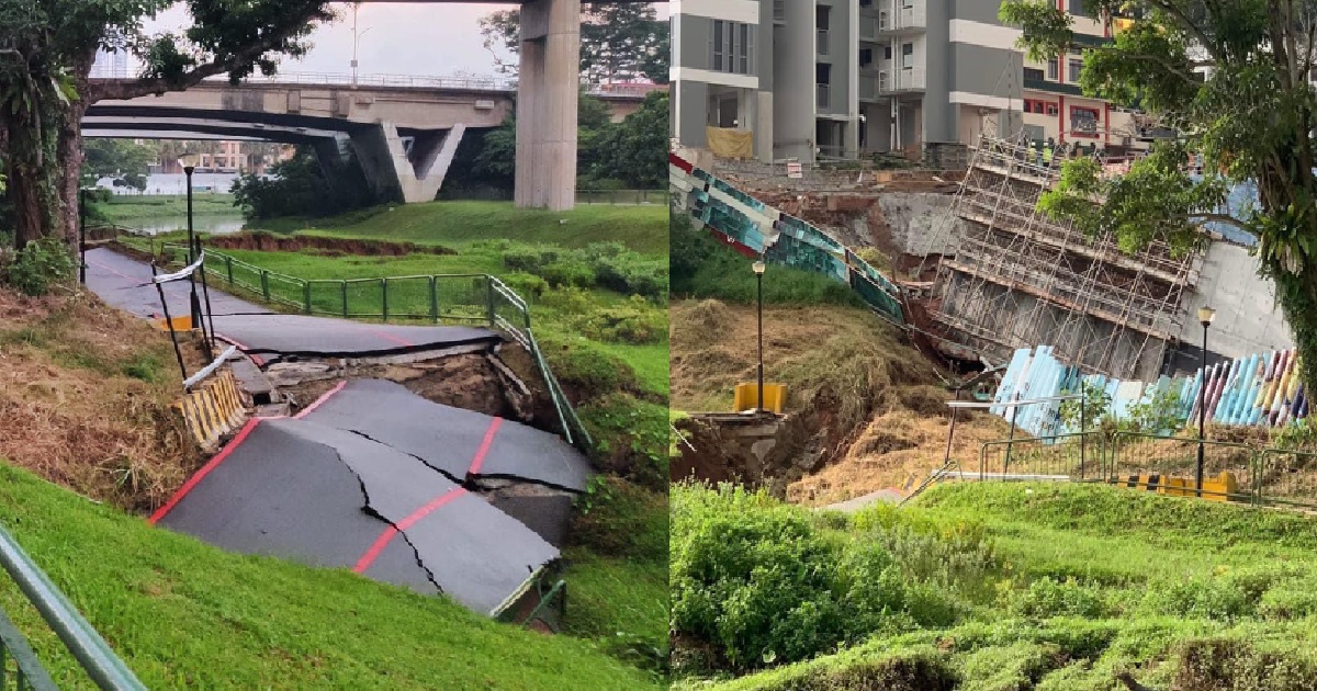 LANDSLIDE AT CLEMENTI BTO CONSTRUCTION SITE, ALL WORKS ORDERED TO STOP ...