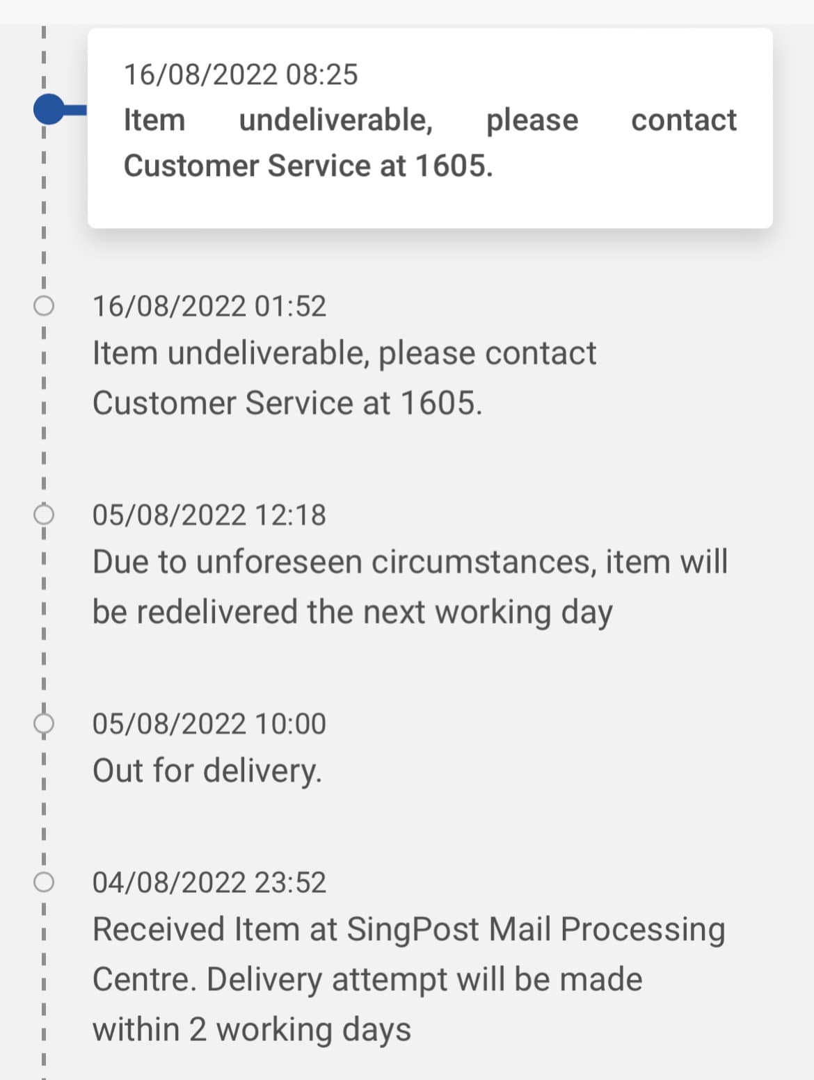 MAN MAILED HIS PARCEL OUT BUT IT WASN'T DELIVERED, 1 MONTH LATER RETURN ...