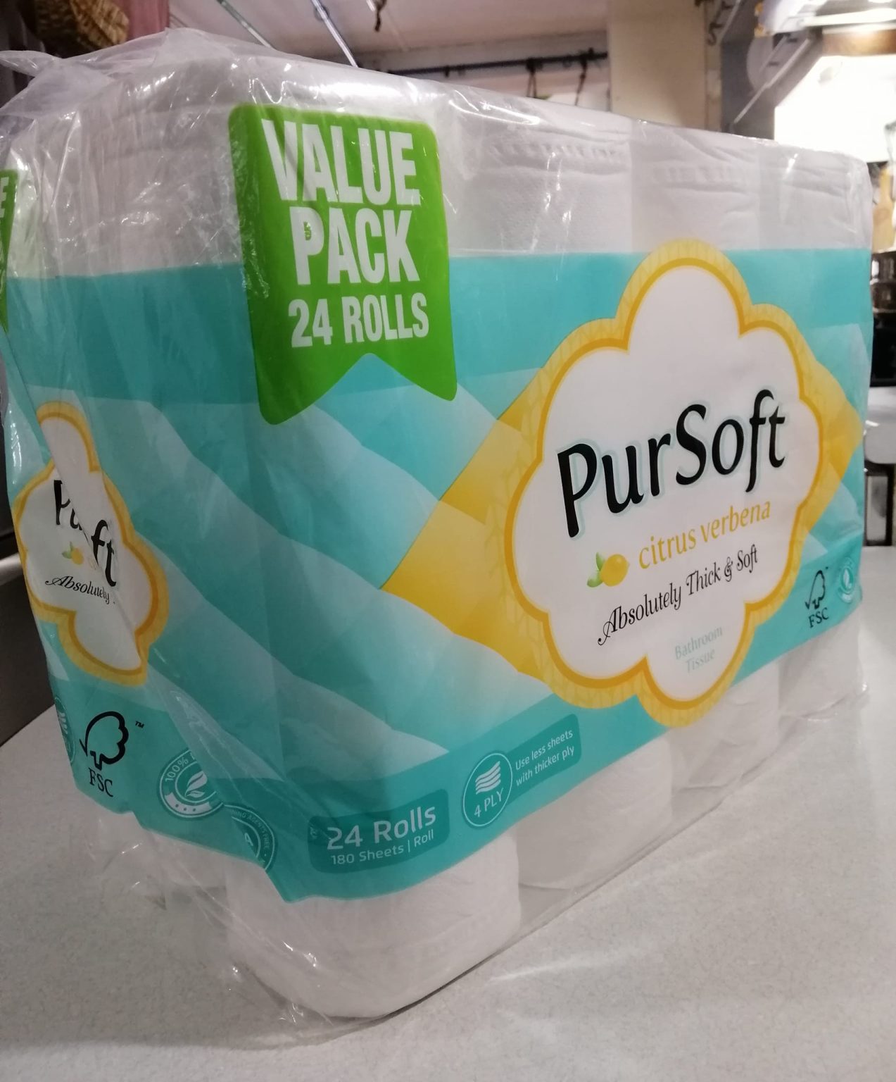 MAN SAYS "INFLATION IS DAYLIGHT ROBBERY", 10-ROLL TOILET PAPERS NOW 8 ROLLS